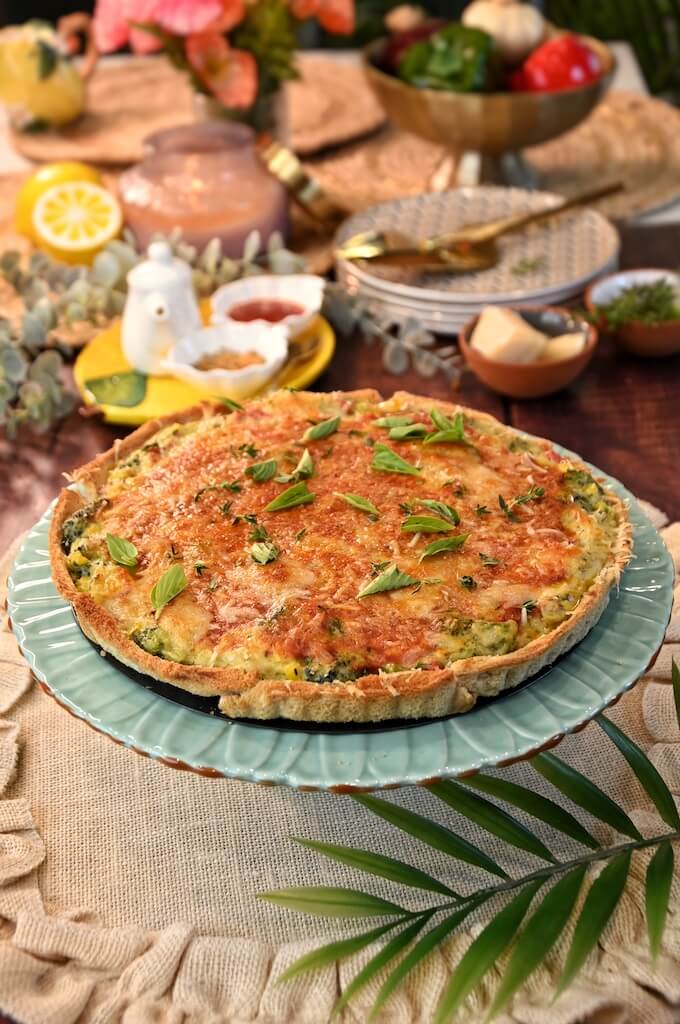 Italian Bread Tart | Naturally Nidhi