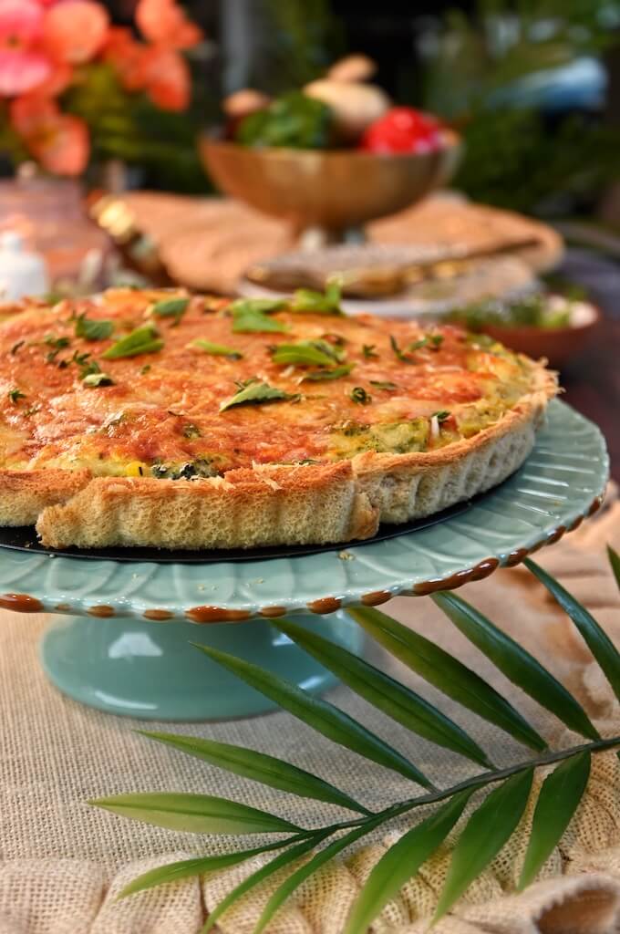Italian Bread Tart | Naturally Nidhi