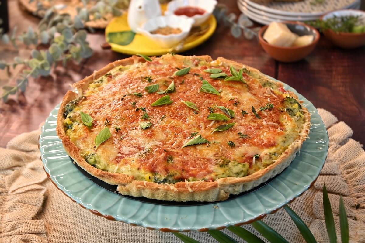 Italian Bread Tart | Naturally Nidhi
