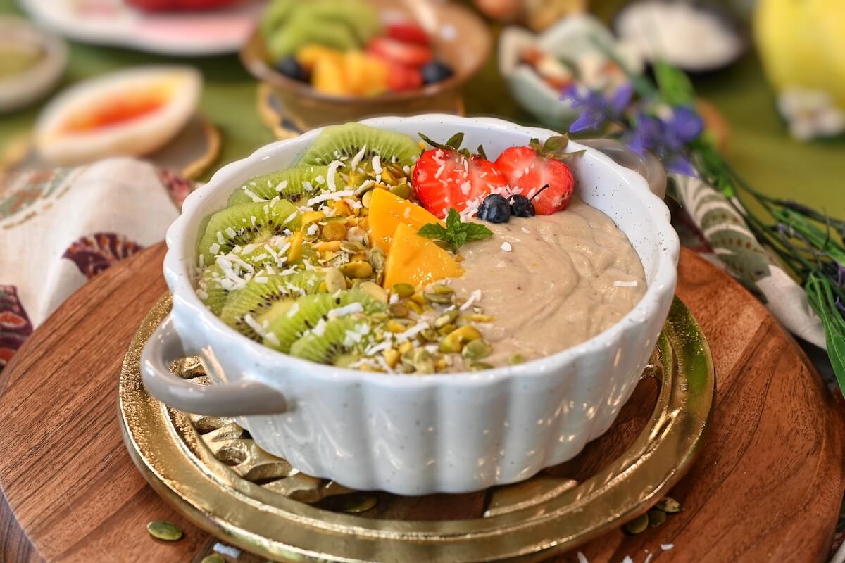 Millet Smoothie Bowl | Naturally Nidhi