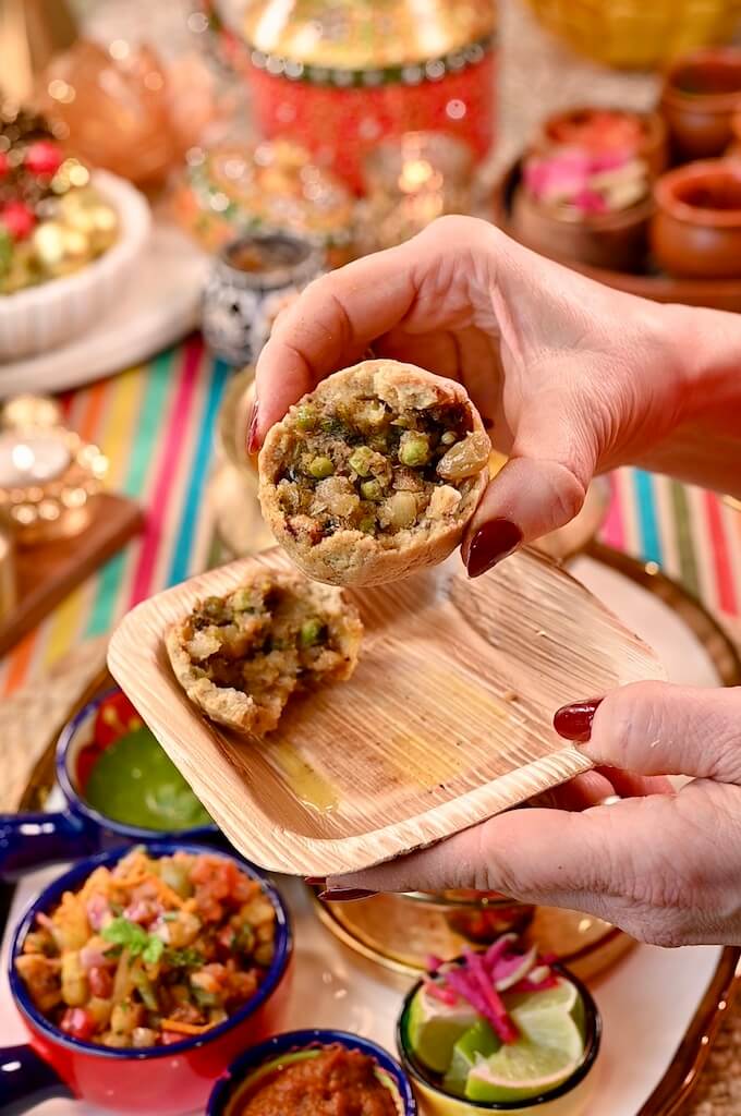 Stuffed Jowar Dal Baati | New