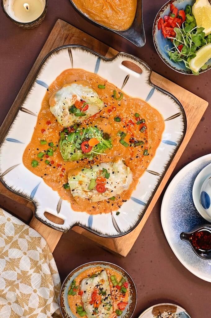 Nepali Jhol Momo – Cabbage Dumplings In Spicy Broth | New